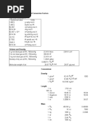 ThermoDynamics Conversion Table | PDF | Units Of Measurement ...