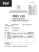 Chemistry SK015 Pre-Lab EXP 1 | PDF | Chemical Compounds | Molecules