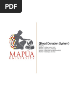 Blood Bank Management System (BBMS) | PDF | Blood Donation | Blood Transfusion