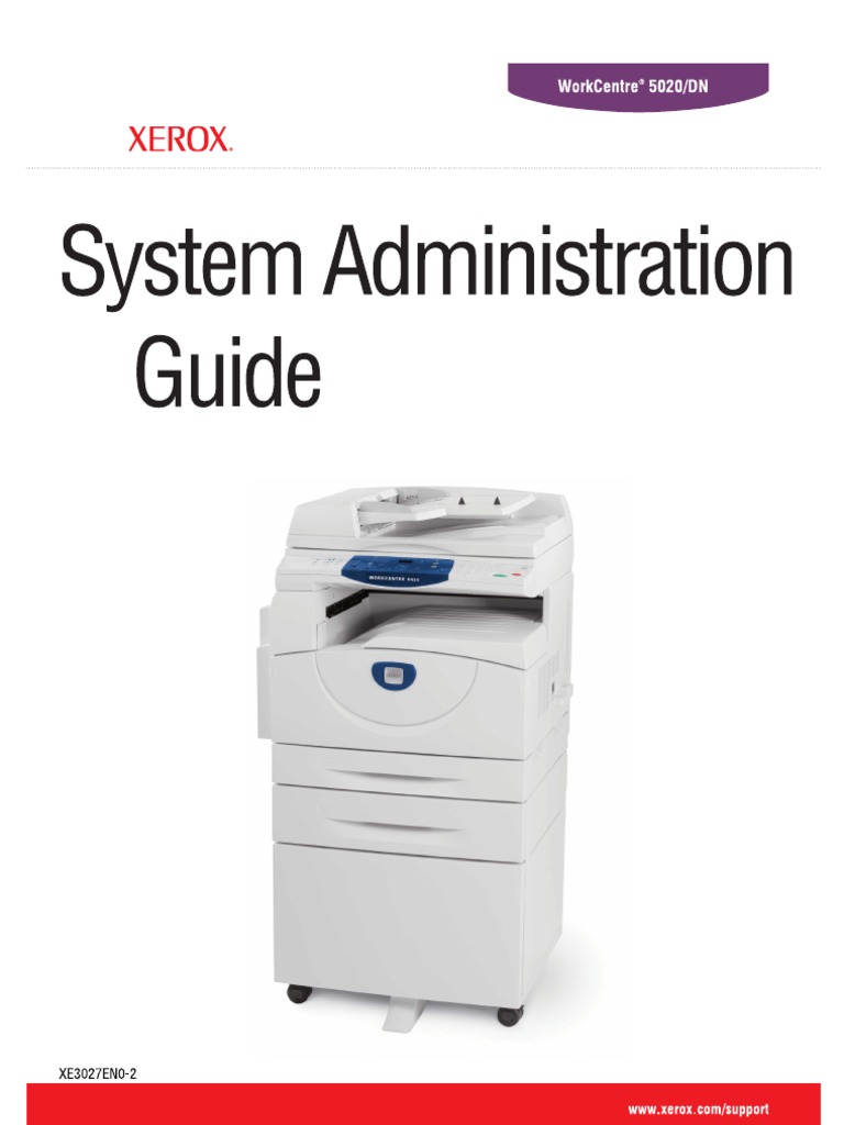 WorkCentre 5020DN Systems Administrator Guide | PDF | Ip Address | Internet