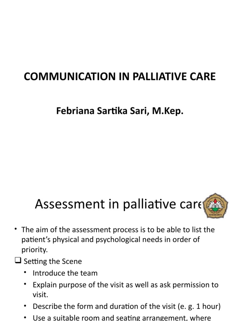 Palliative Care Communication Strategies | PDF | Clinical Medicine ...