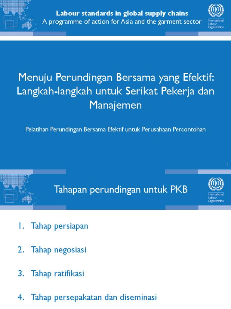 Perundingan Bersama di Sektor Pekerja | PDF