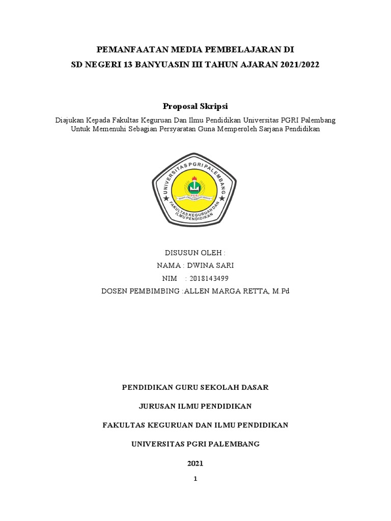 Pemanfaatan Media Pembelajaran SD 13 | PDF | Karier & Perkembangan ...
