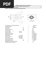 Thrust Block Calculations | PDF | Strength Of Materials | Mechanics