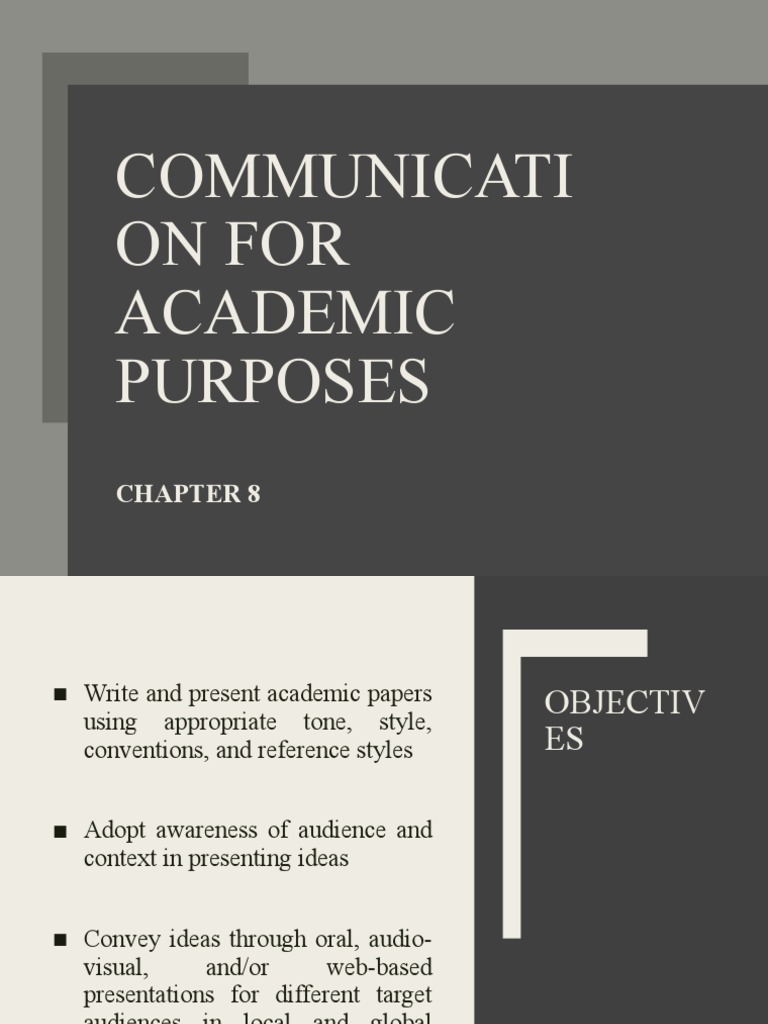 Academic Communication Essentials | PDF | Reason | Argument