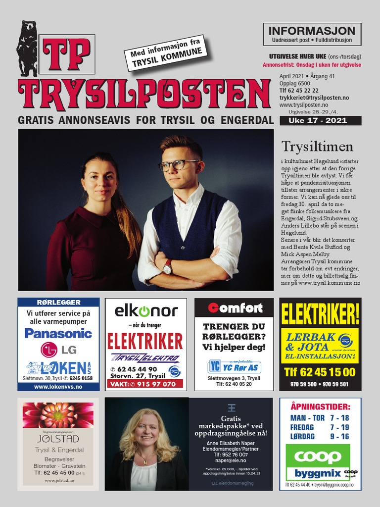 Trysilposten.2021.Uke 17 | PDF