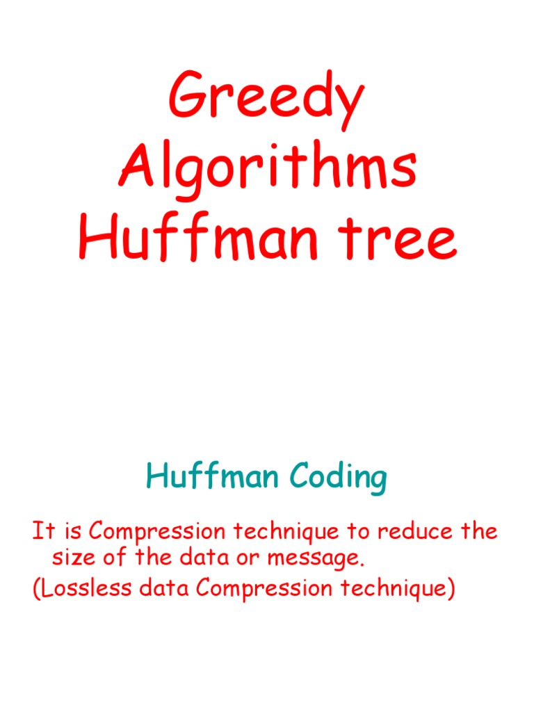 Huffman Code | PDF | Code | Data Compression