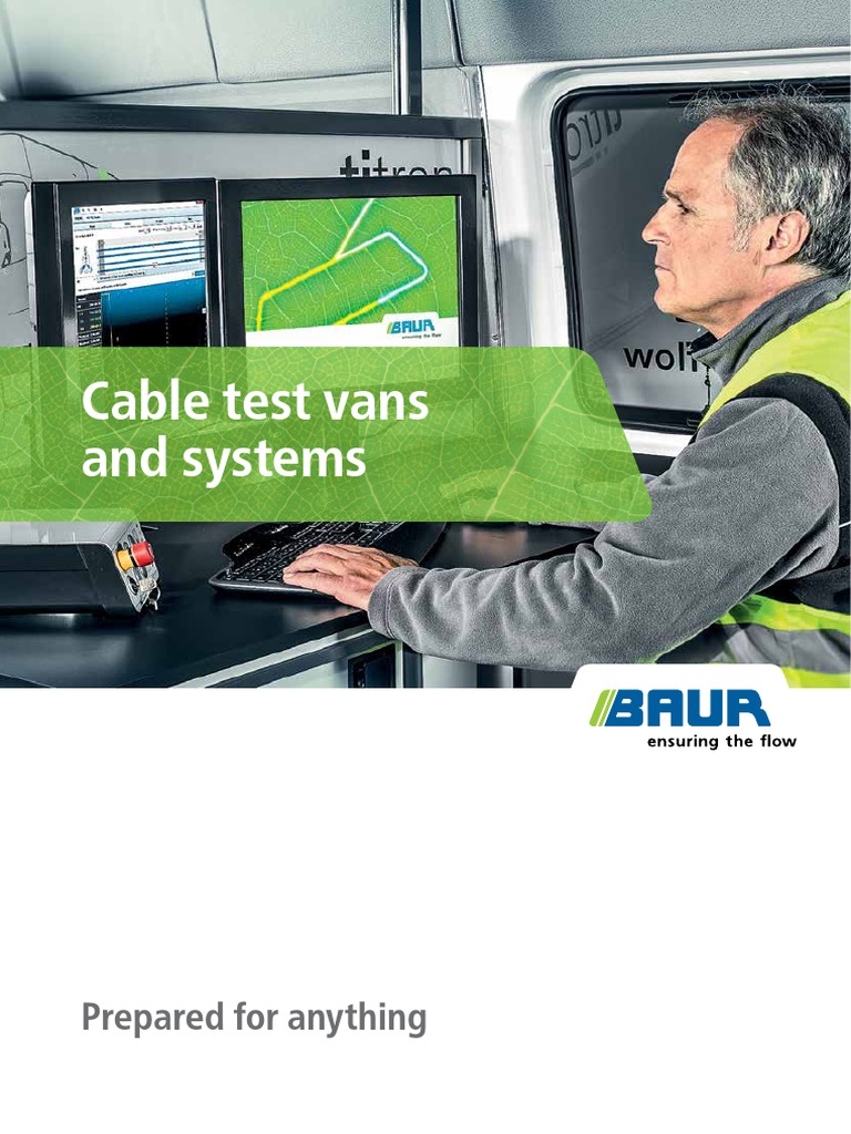 Cable Test Vans and Systems: Prepared For Anything | PDF | Internet ...