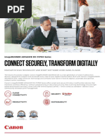 Canon imageRUNNER C359iF C259iF Brochure | PDF | Computer Security ...