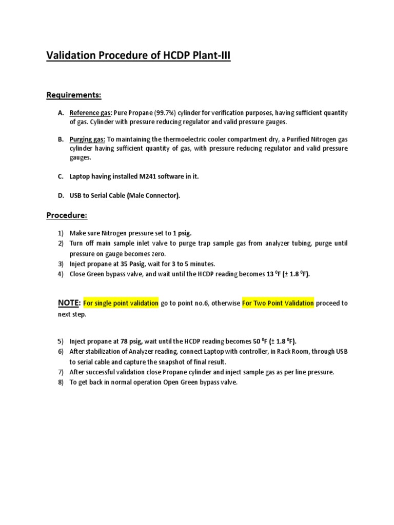HCDP Validation Procedure | PDF | Science & Mathematics | Computers