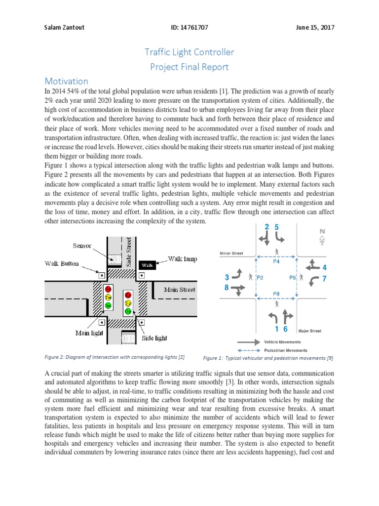 Final Report-TrafficLightController | PDF | Traffic | Traffic Light