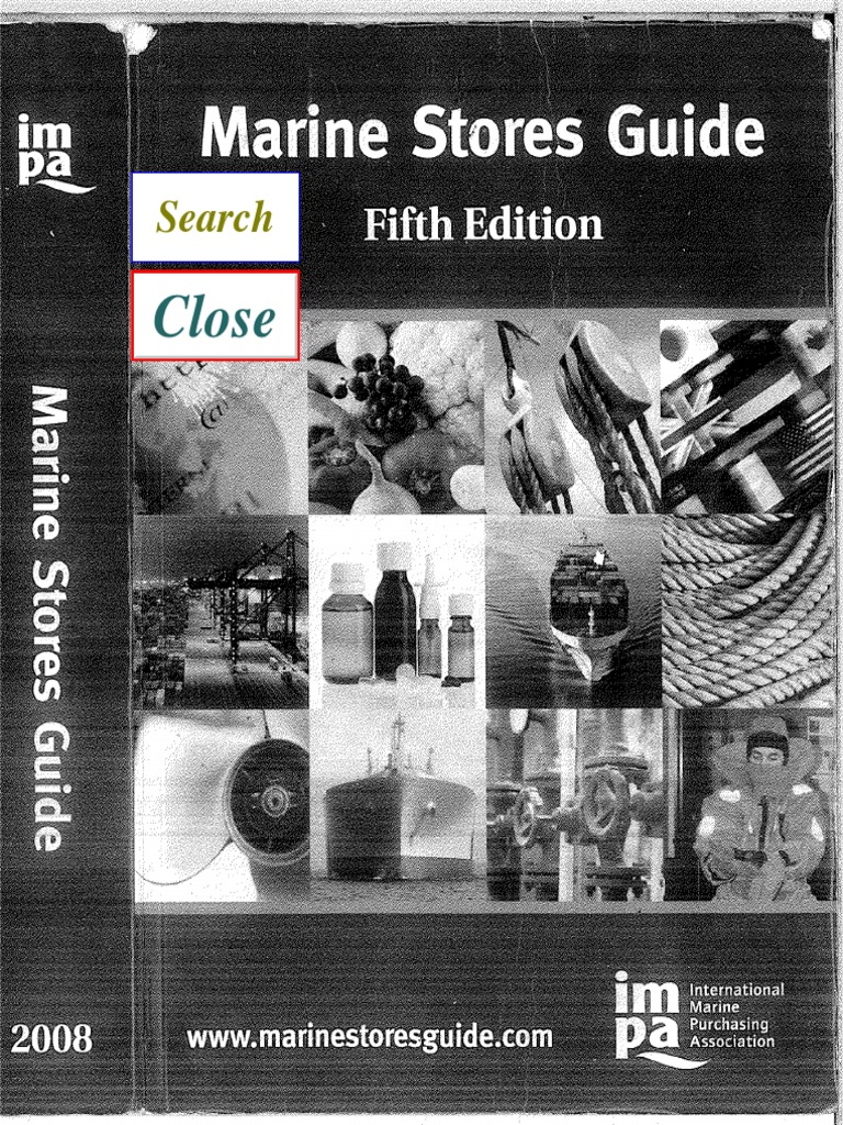 29 Marine Stores Guide (IMPA) | PDF | Sensor | Fluorescent Lamp