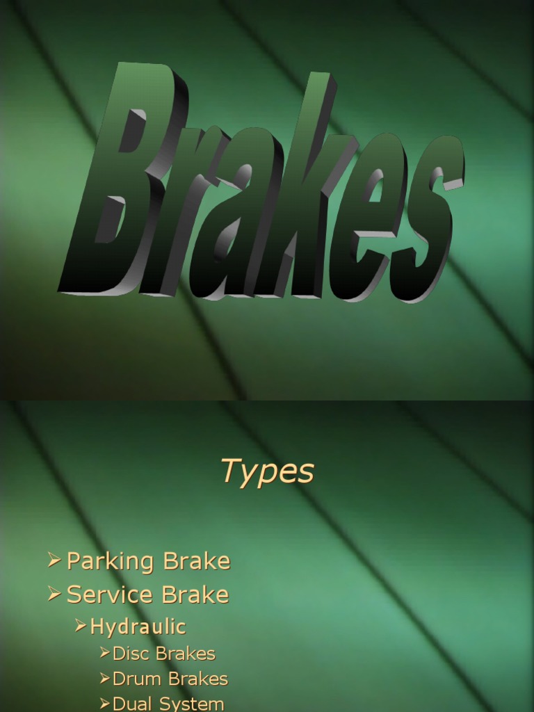 Brakes | PDF | Brake | Anti Lock Braking System