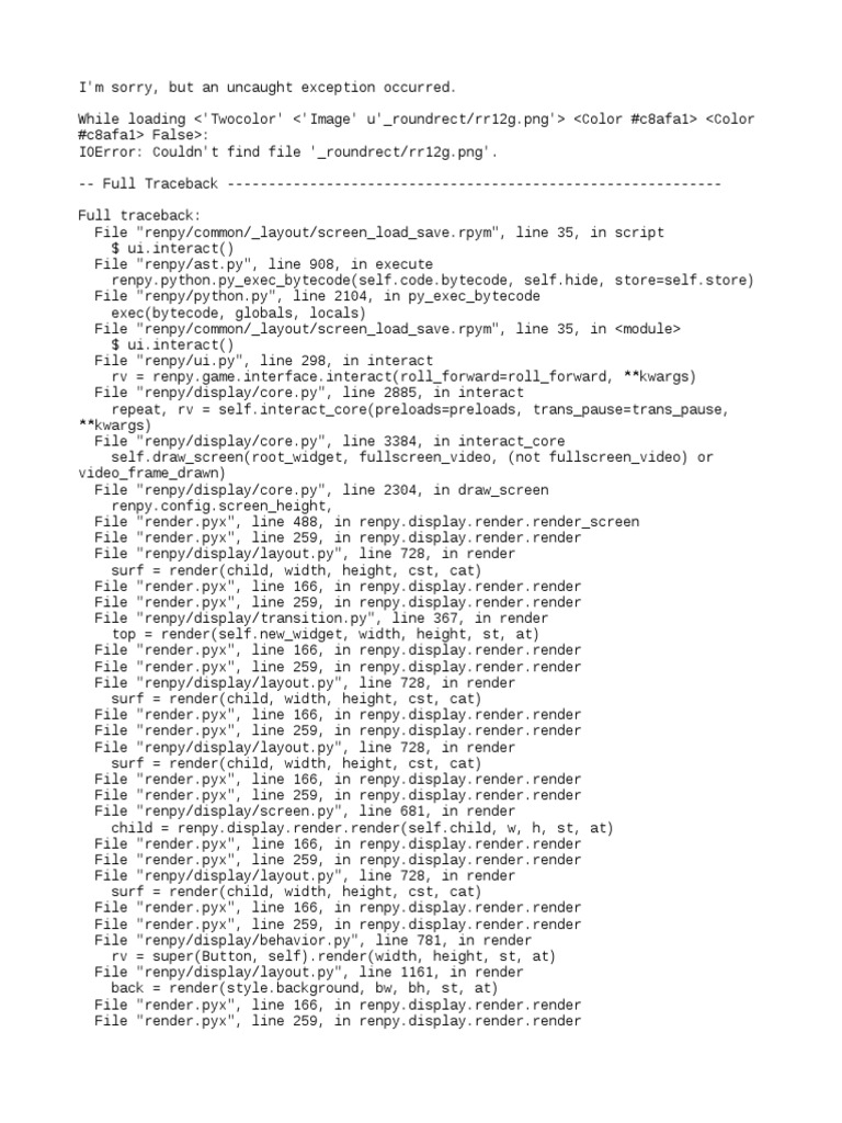 Traceback | PDF | Software | Computer Architecture