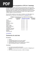 Inventario Neuropsiquiatrico (NPI-Q) | PDF | Enfermedades y trastornos ...