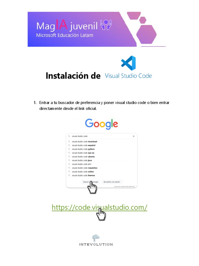Guía de Instalación de Visual Studio Code v3 | PDF | Software ...