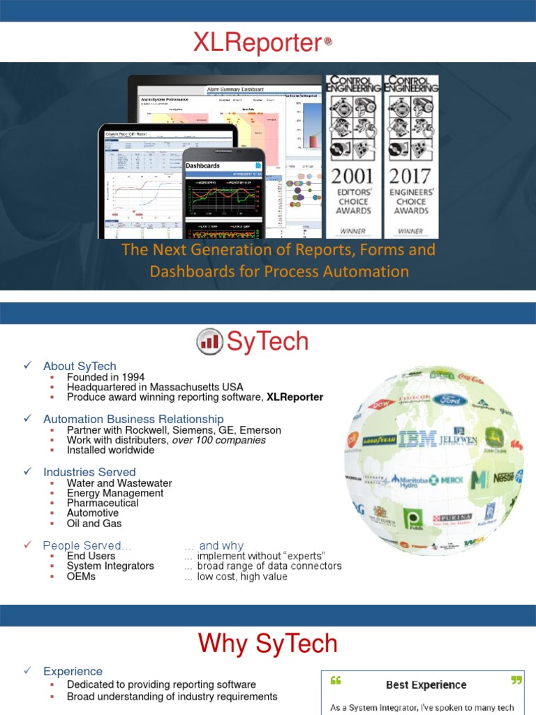Xlreporter: The Next Generation of Reports, Forms and Dashboards For ...