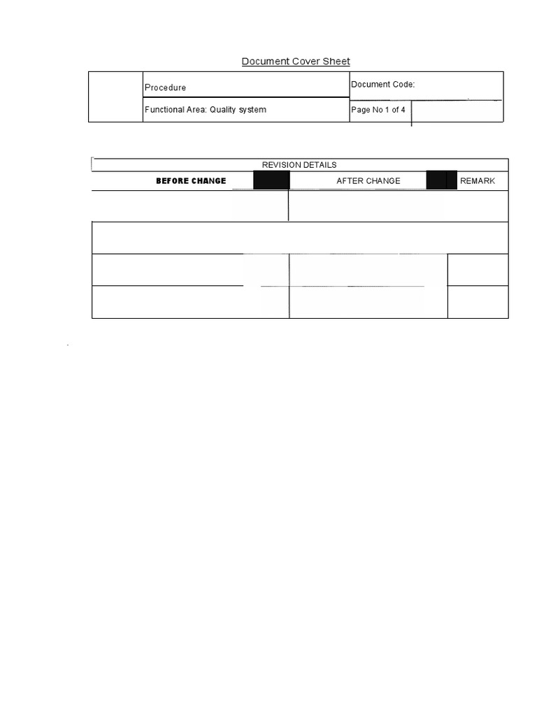 Control of Quality Records Procedure | PDF | Quality Management System ...