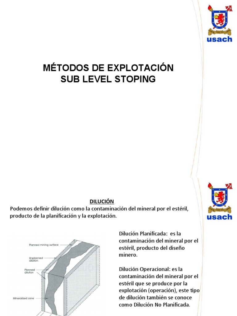 Sublevel Stoping | PDF