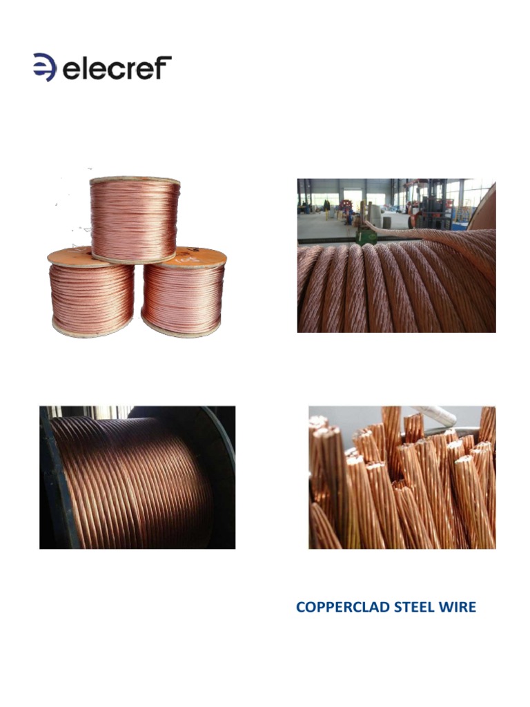 Elecref Copperclad Catalog | PDF | Wire | Electrical Conductor