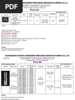 uPVC Windows Quotation Format | PDF | Cheque | Payments