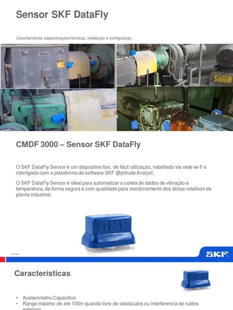 2019-02-11 - SKF Datafly Sensor Manual (PT) | PDF | Acelerômetro | Wi-Fi