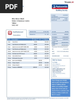 Current Account Statement: Stop and Think | PDF | Overdraft | Cheque
