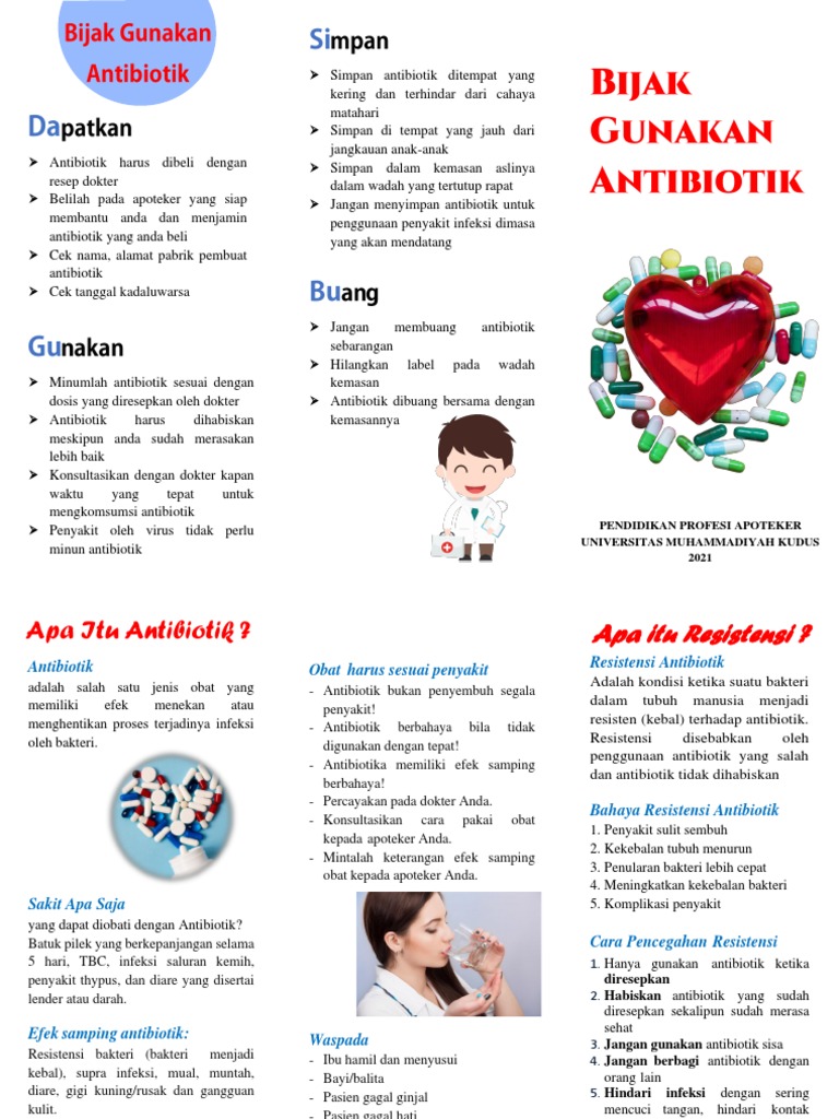 Leaflet Antibiotik | PDF