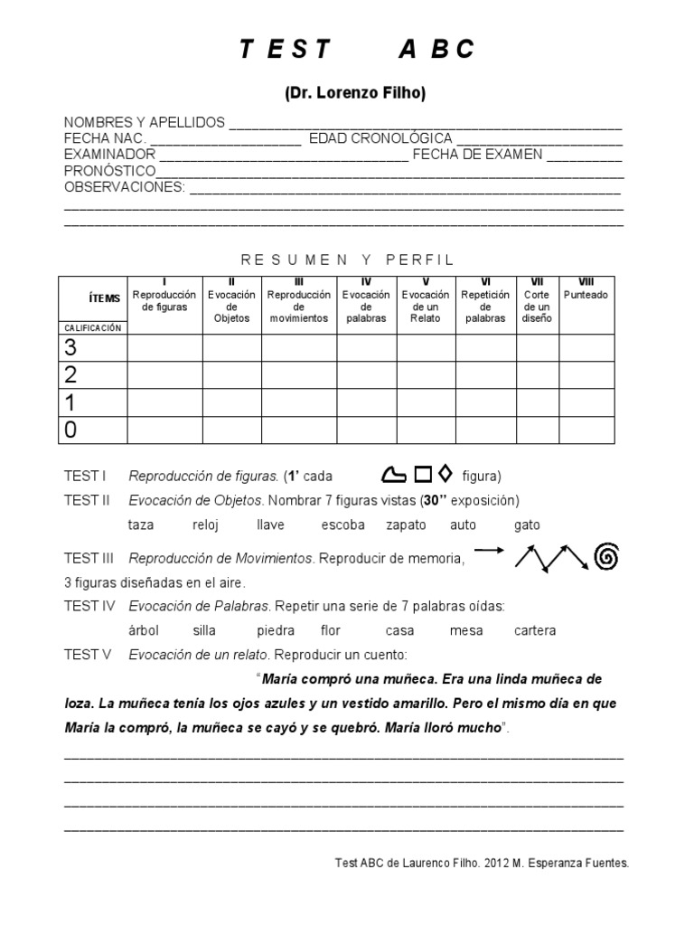 Protocolo ABC Filho | PDF