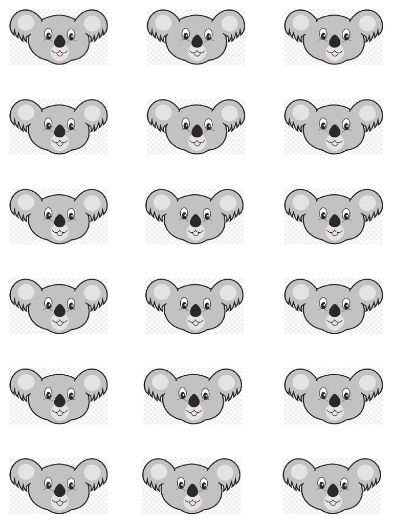 Macaron Sablon - Koala Bear. | PDF