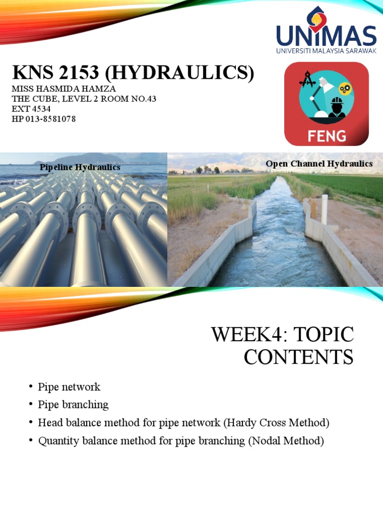 W1 - Pipe Network Analysis | PDF | Chemical Engineering | Teaching ...