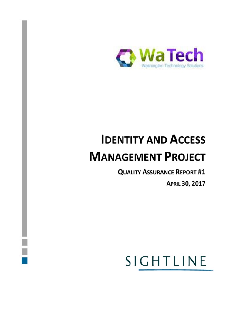 IAM Baseline QA Report FINAL | PDF | Cloud Computing | Human Resource ...