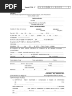 Form. PS.6.294 Frente: Servicio Doméstico - DDJJ Sobre Documentación | PDF