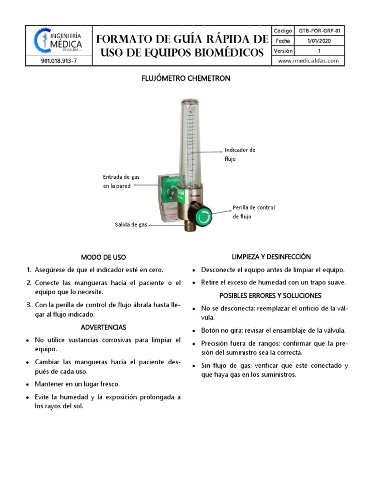 Flujometro Chemetron | PDF