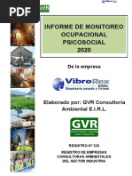 Formato Informe Individual Burnout | PDF | Burnout ocupacional | Sicología