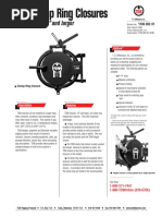TDW - D2000 Quick Opening Closure | PDF | Door | Pipe (Fluid Conveyance)