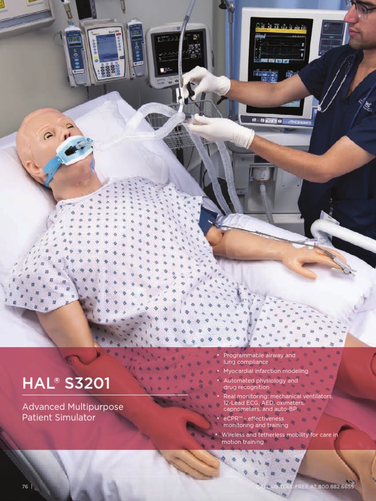 HAL® S3201: Advanced Multipurpose Patient Simulator | PDF | Simulation ...