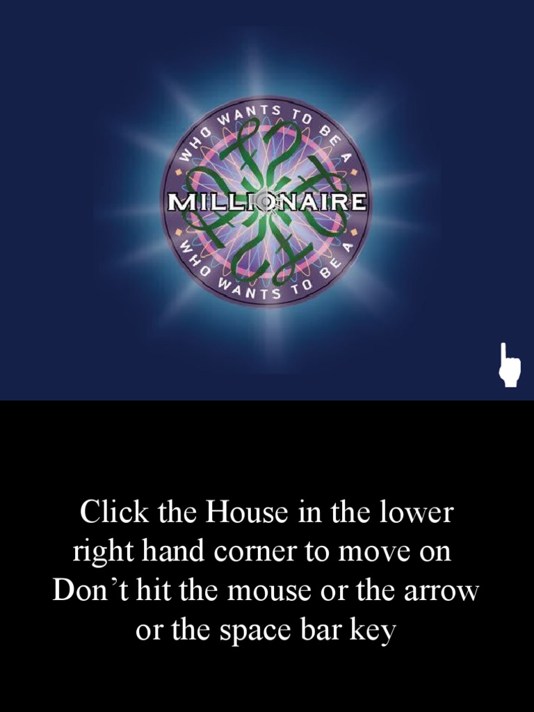 Who Wants To Be A Millionaire PowerPoint | PDF | Teaching Methods ...