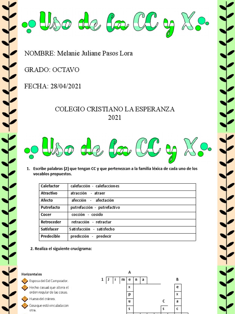 Ejercicios Uso de La CC - X | PDF