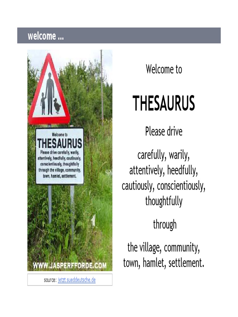 Tesaurus Significado | PDF | Reasoning | Library Science