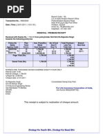 ESIC Challan Receipts | PDF