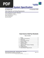 API 598 Valve Inspection and Testing | PDF | Valve | Gas Technologies