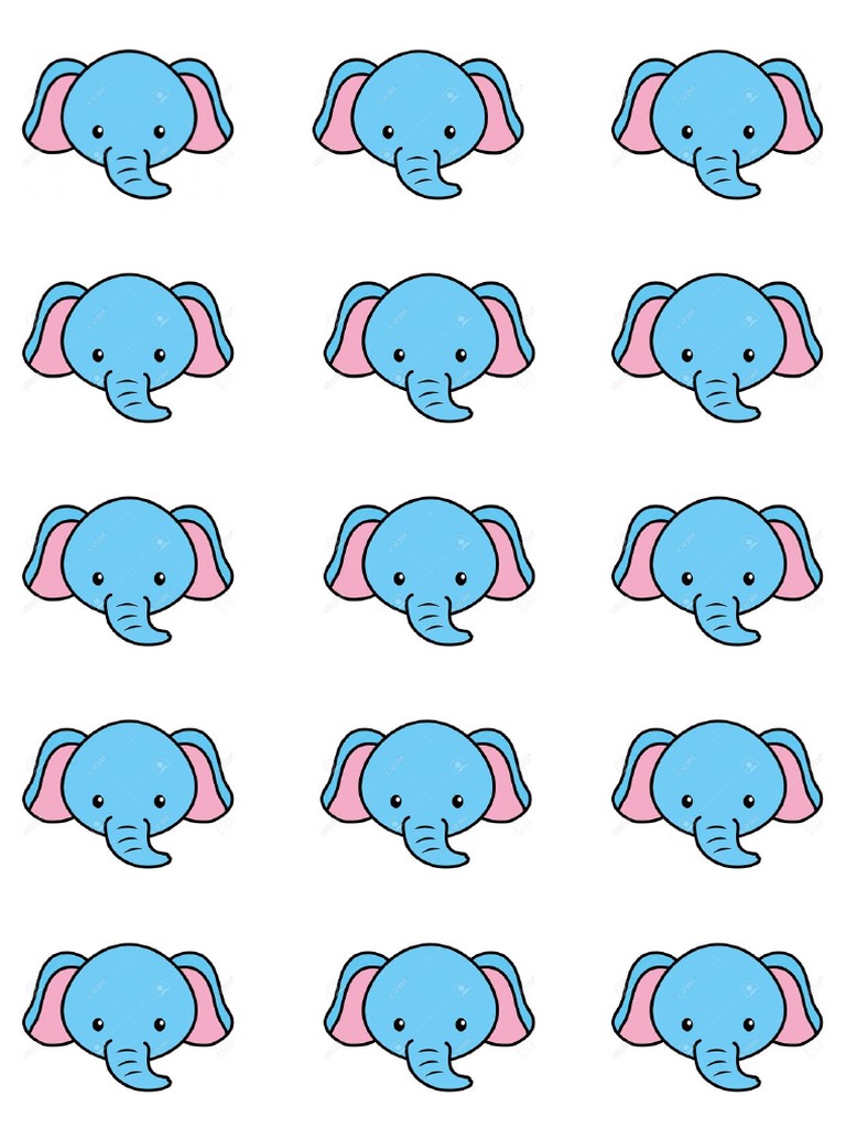 Macaron Sablon - Elephant. | PDF