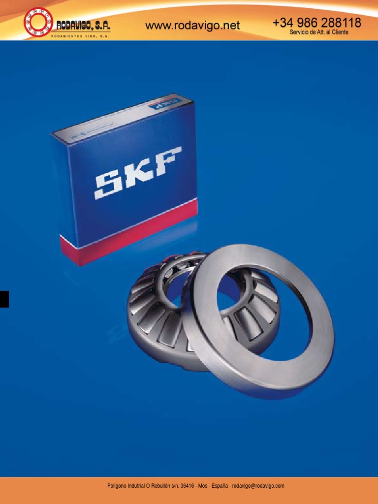 SKF 10 Rodamientos Axiales de Rodillos A Rótula | Descargar gratis PDF ...