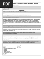 Doctors Visit Lesson Plan 2 | PDF | Vocabulary | Question