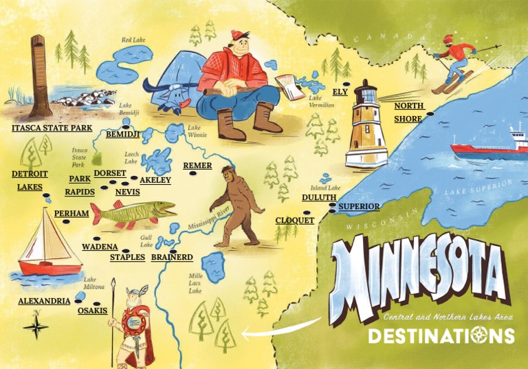 Destinations Interactive Map | PDF