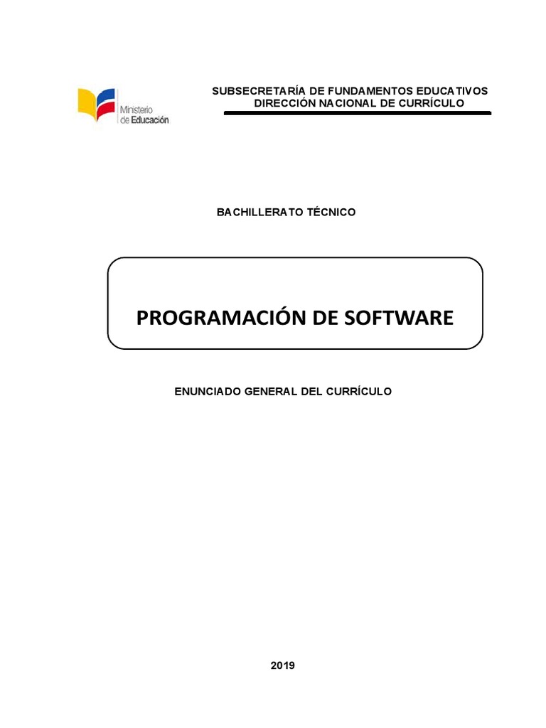 ECG Programacion de Software | PDF | Lenguaje de programación | Red mundial