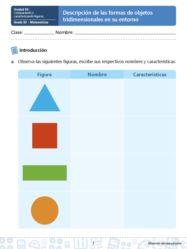 Cuadernillo Geometría g2 Periodo 2 | PDF | Espacios topológicos | Formas geométricas