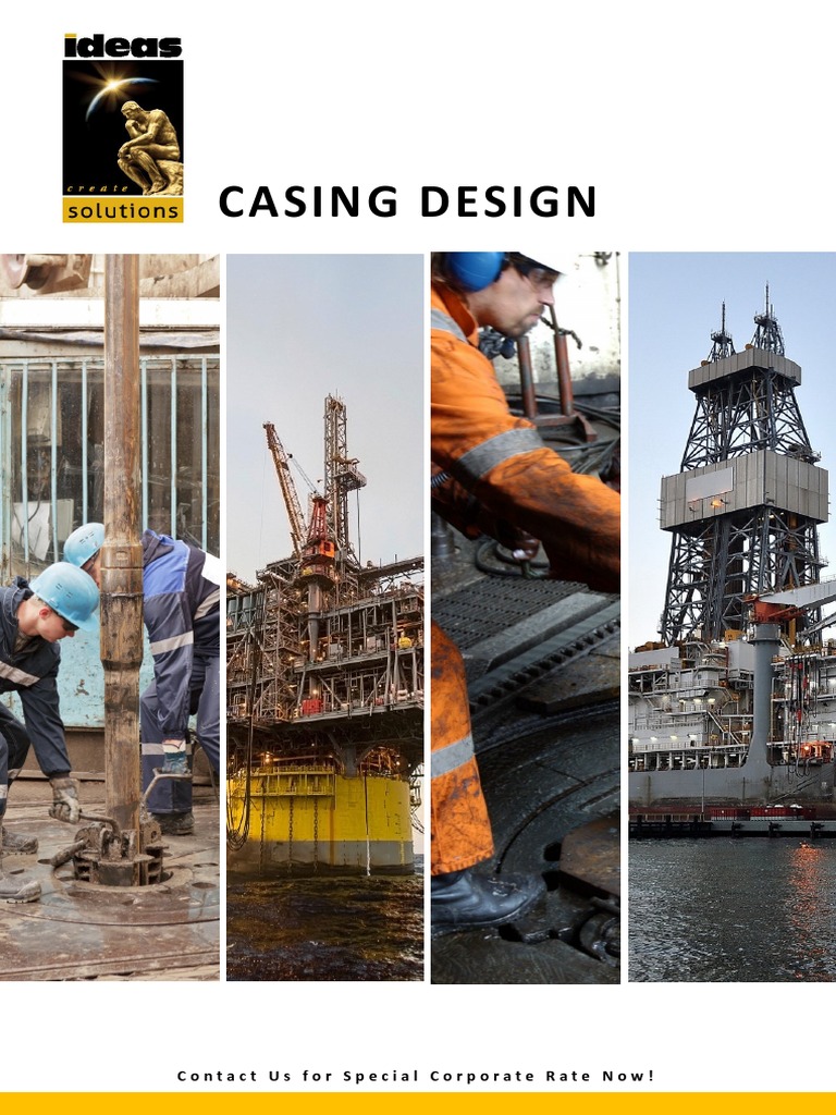 IDEAS Casing Design | PDF | Casing (Borehole) | Buoyancy