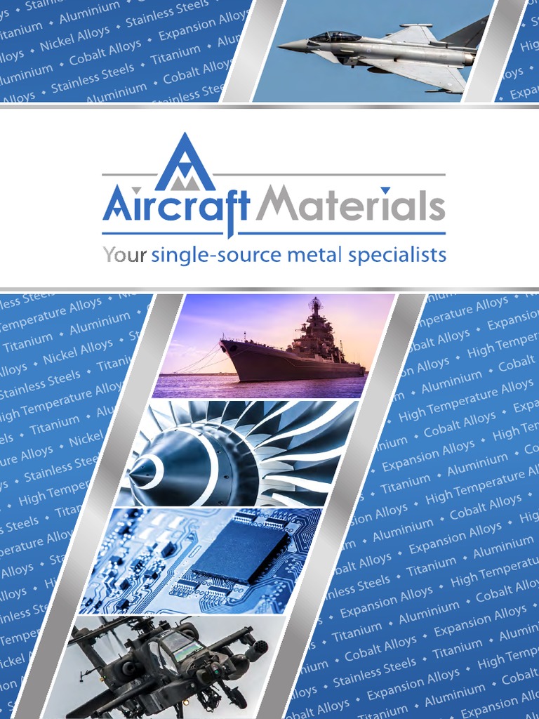 A Specialist in Difficult-to-Find Aerospace Materials: Established ...